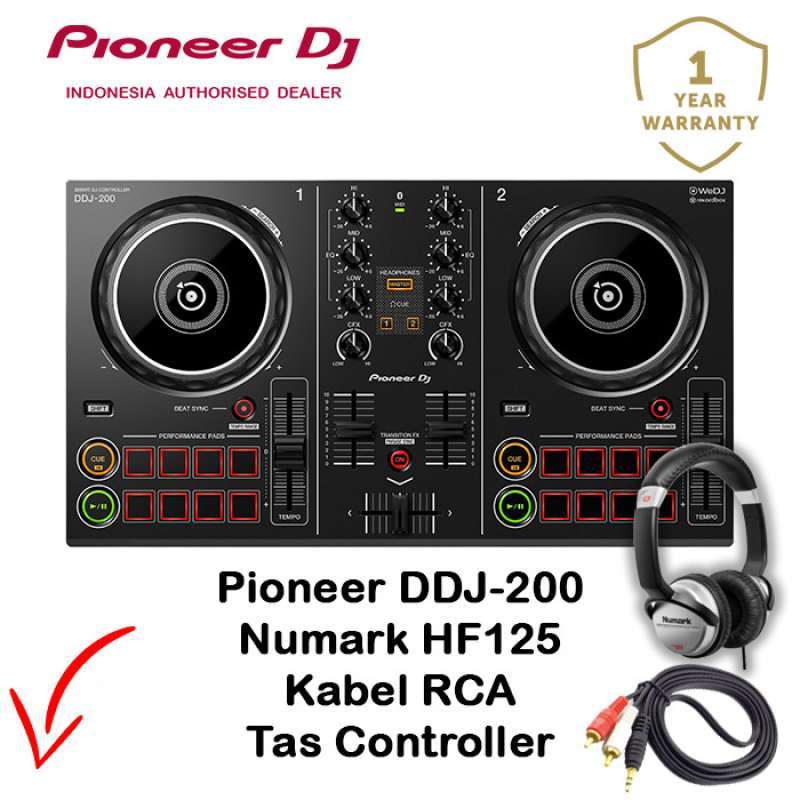 Promo Pioneer DDJ-200 Smart DJ Controller DDJ200 Diskon 23% di Seller Qeira Store - Kalibata ...