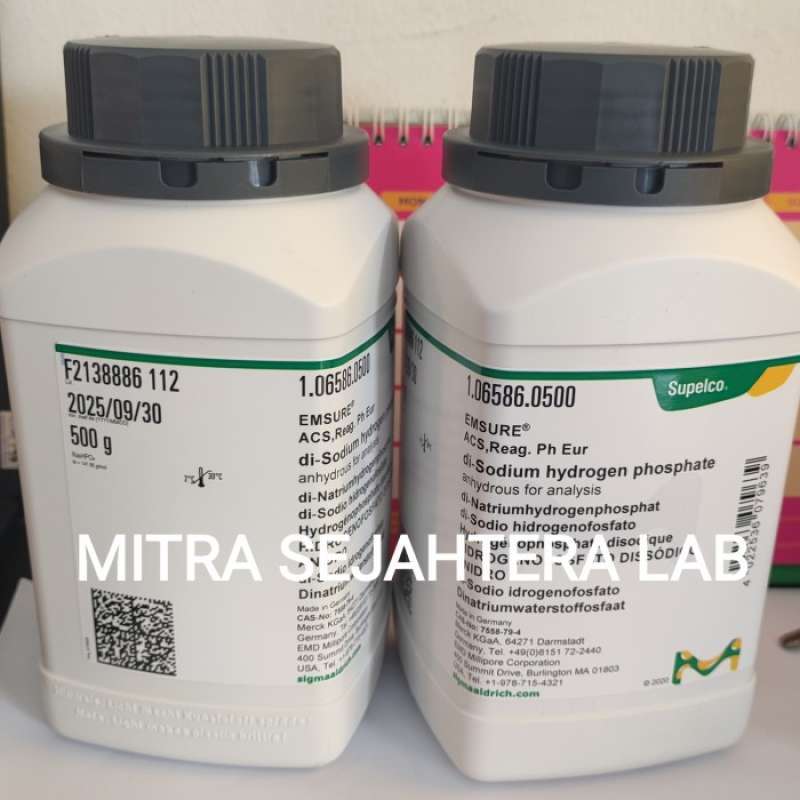 Promo Di Sodium Hydrogen Phosphate Dihydrate Merck 500gr 106586 ...