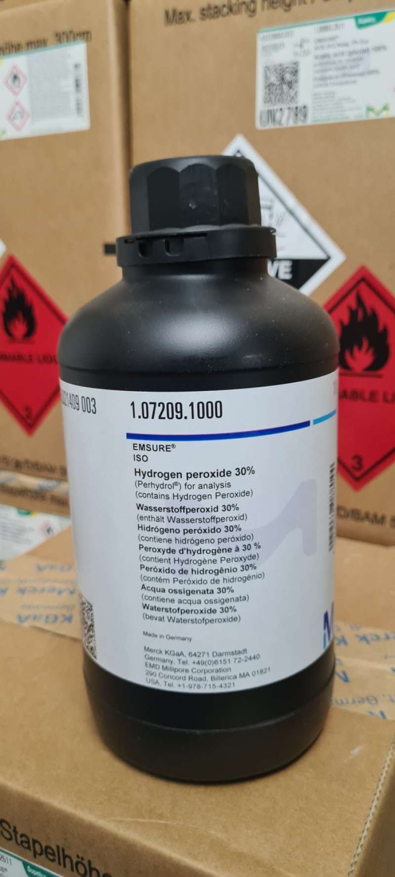 Promo Hydrogen Peroxide 30% (perhydrol) For An Merck 500ml / 1.07209. ...