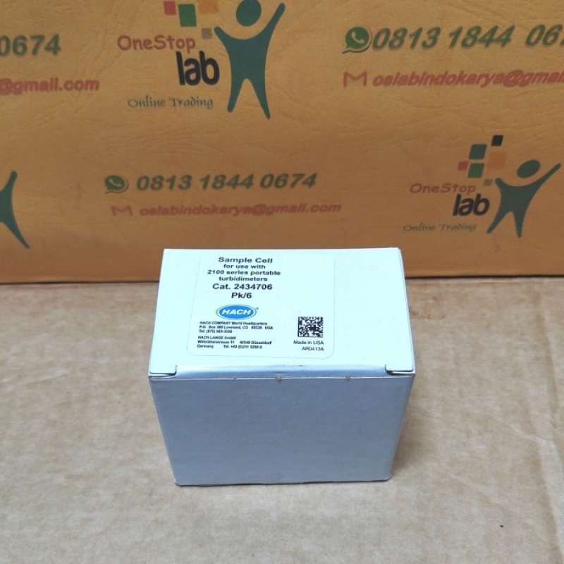 Promo Hach 24347-06 Sample Cell For Portable Turbidimeter 6/pk Hach ...