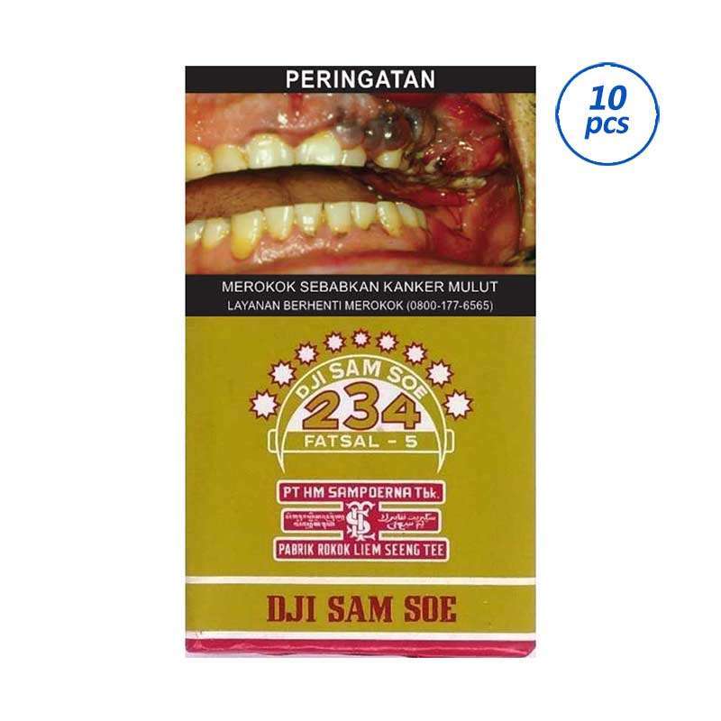 Jual Dji Sam Soe Kretek Rokok [1 Slop/ 10 Bungkus/ 12 Batang] Di Seller ...
