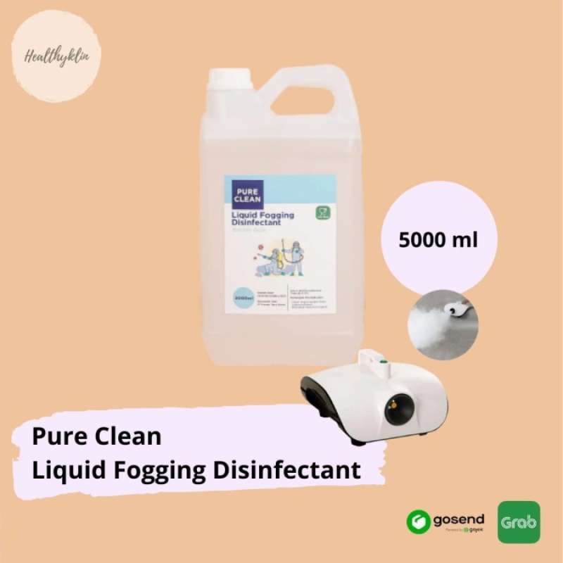 Promo Pure Clean Liquid Fogging Disinfectant 5000 Ml Diskon 17% Di ...
