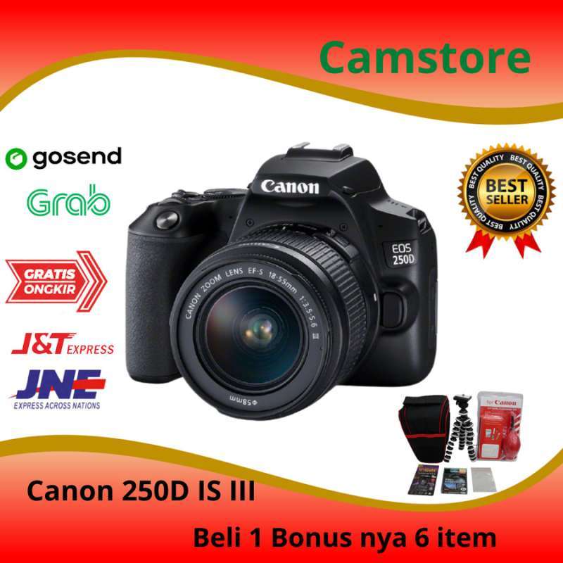 Jual CANON EOS 250D MARK II KIT 18-55MM IS III -EOS 250D MARK II di Seller MY CAM - MY CAM | Blibli