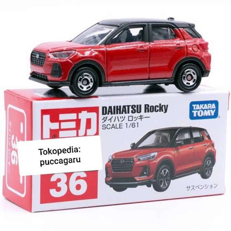 Jual Tomica Daihatsu Rocky Red Merah #36 Takara Tomy Diecast Mobil Suv ...