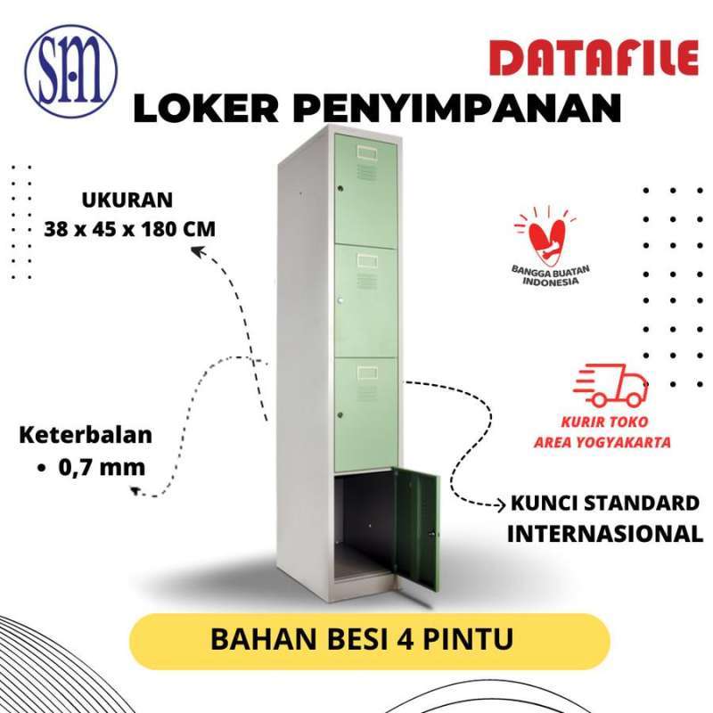 Jual Lemari Loker Besi 4 Pintu Dari Datafile Di Seller Sinar Abadi Multimedia Official Store ...