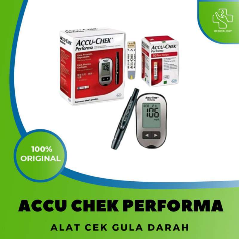 Jual Accu Chek Performa Alat Cek Gula Darah di Seller Gadget Gaming ...