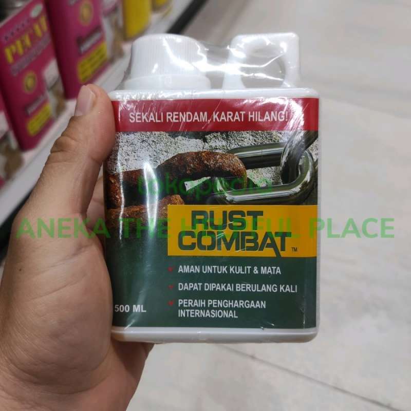 Promo Rust Combat 500 Ml Penhilang Karat 100% Ampuh Diskon 23% di ...