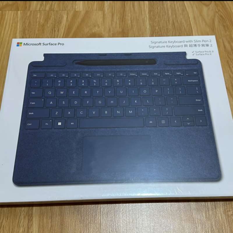Jual Microsoft Surface Pro 9 /8 Signature Type Cover keyboard with Slim ...