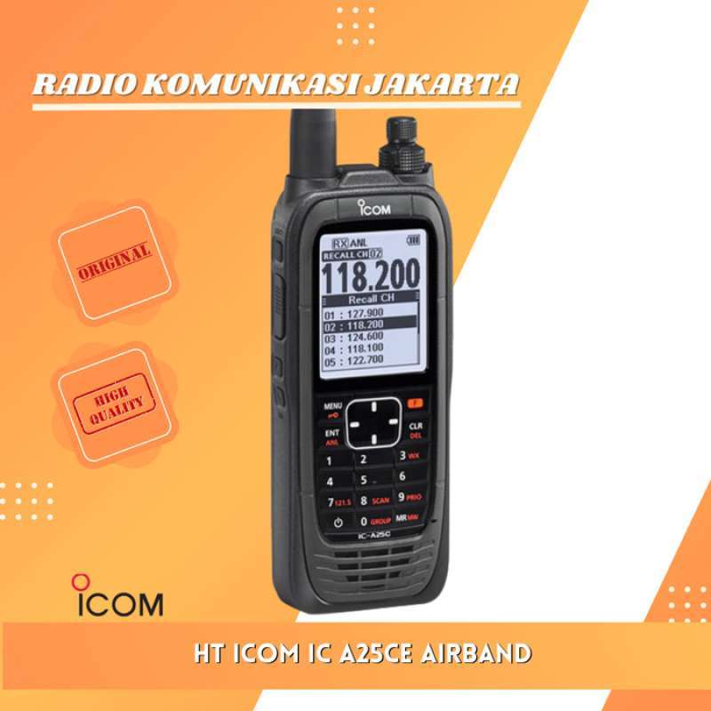 Jual Original Ori HT Handy Talkie Icom IC A25C A25CE A25 VHF Airband di ...