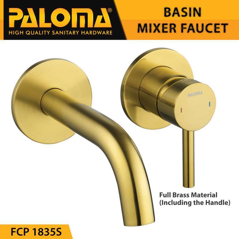 Promo Paloma Fcp 1835s Keran Wastafel Tanam Concealed Kran Air Panas Dingin Diskon 40% Di Seller ...