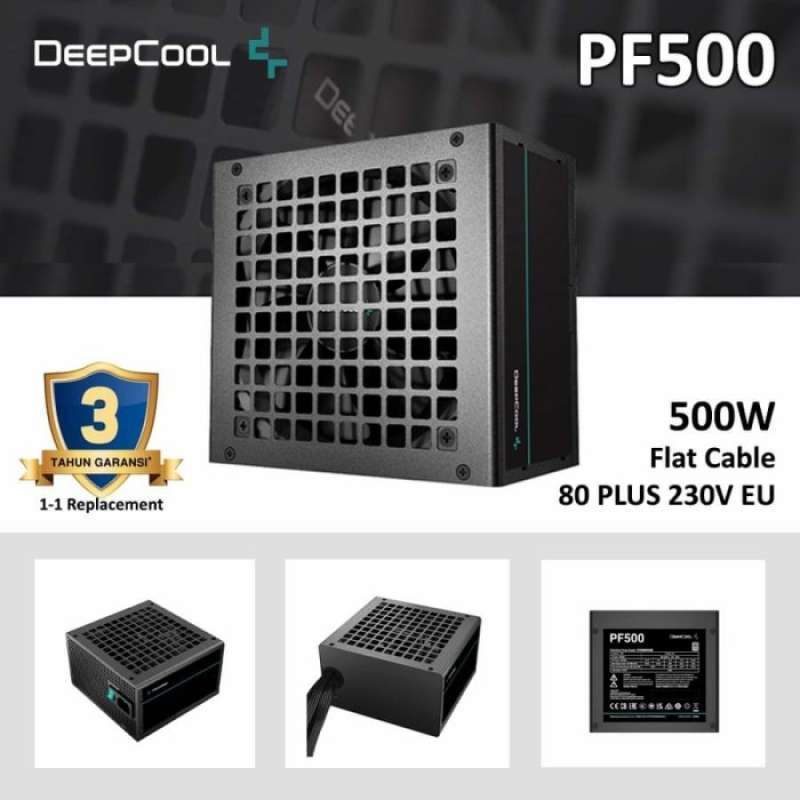 Promo Psu Deepcool Pf500 80plus - 500w Diskon 23% Di Seller Xixistore ...