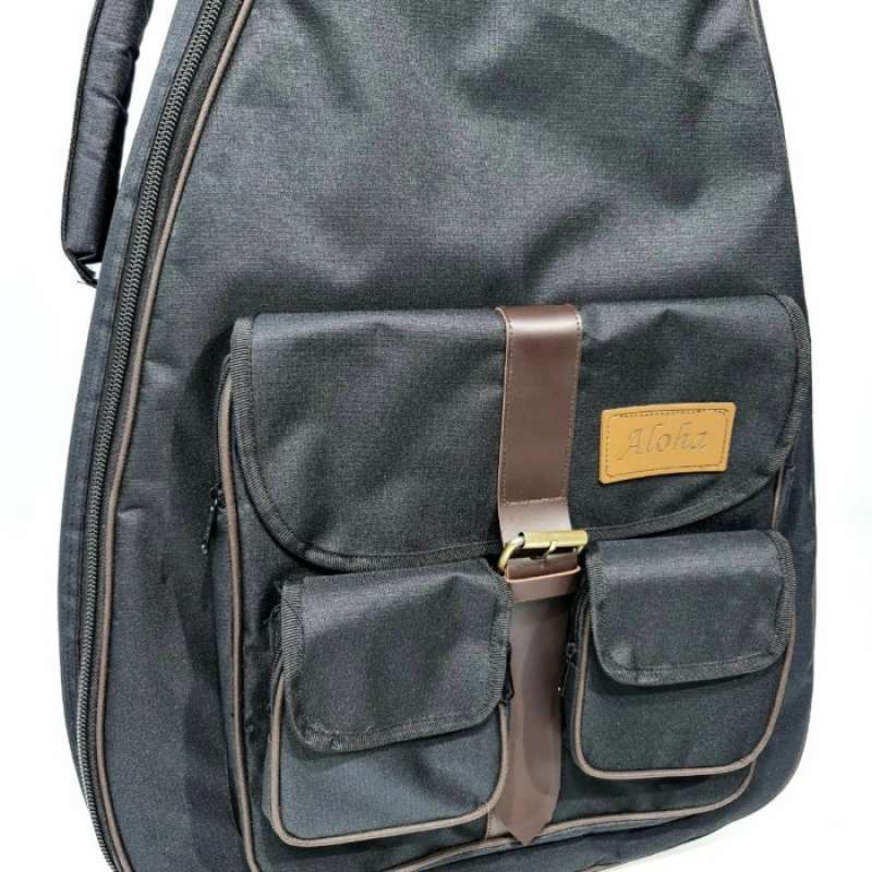 Promo Tas Gitar Akustik Model Gigbag Ukuran 3/4 dan Jumbo Hitam ...