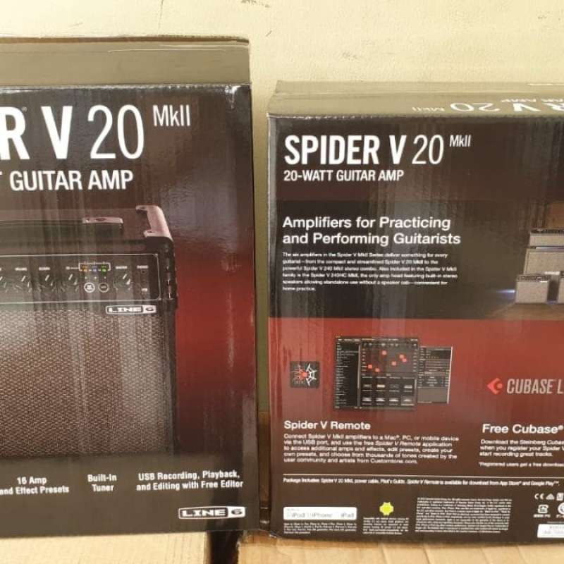 Promo Ampli / Amplifier Gitar Line6 Spider V20 Mk Ii / Spider-V20 MK II ...