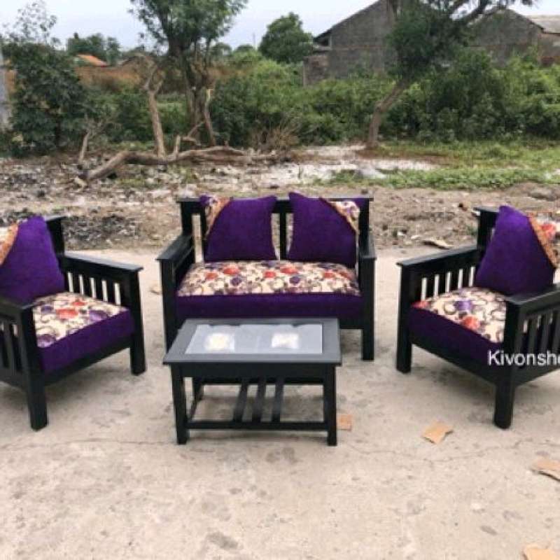 Jual Kursi Futonik Kayu Minimalis Kursi Ruang Tamu Elegan Kursi Modern ...