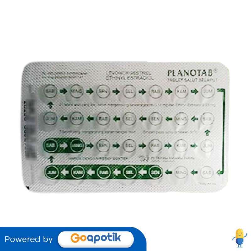 Jual Planotab Blister 28 Tablet Di Seller Apotek Ilham - Karangsatria ...