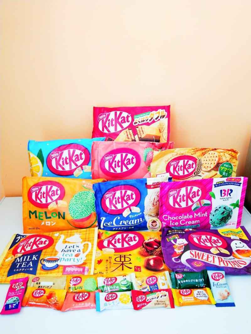 Jual Coklat Import | Sepack Kitkat Mini Original Jepang Banyak Rasa ...