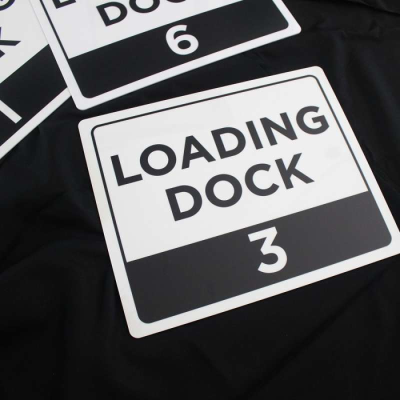 Promo Sign Loading Dock Acrylic | Sign Board Akrilik Diskon 5% di ...