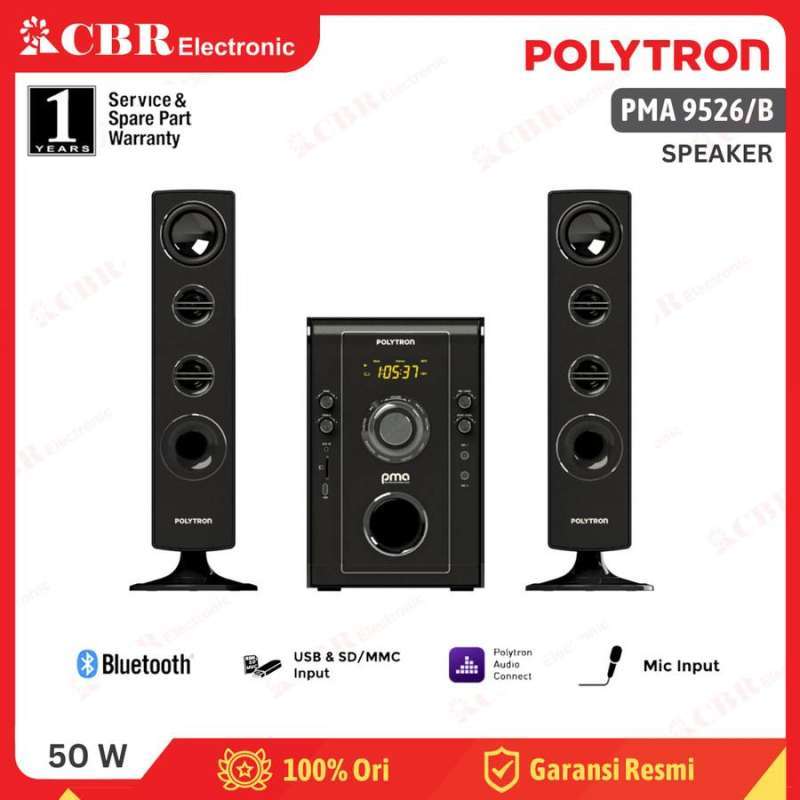 Jual Speaker POLYTRON PMA 9526/B di Seller CBR ELECTRONIC - Kampung ...
