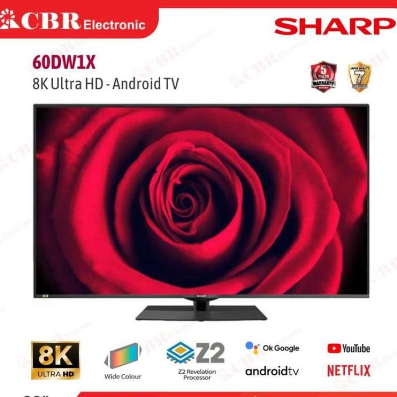 Jual TV SHARP 60 Inch LED 60DW1X (8K UHD-Android TV) di Seller CBR ELECTRONIC - Kampung Pelita ...
