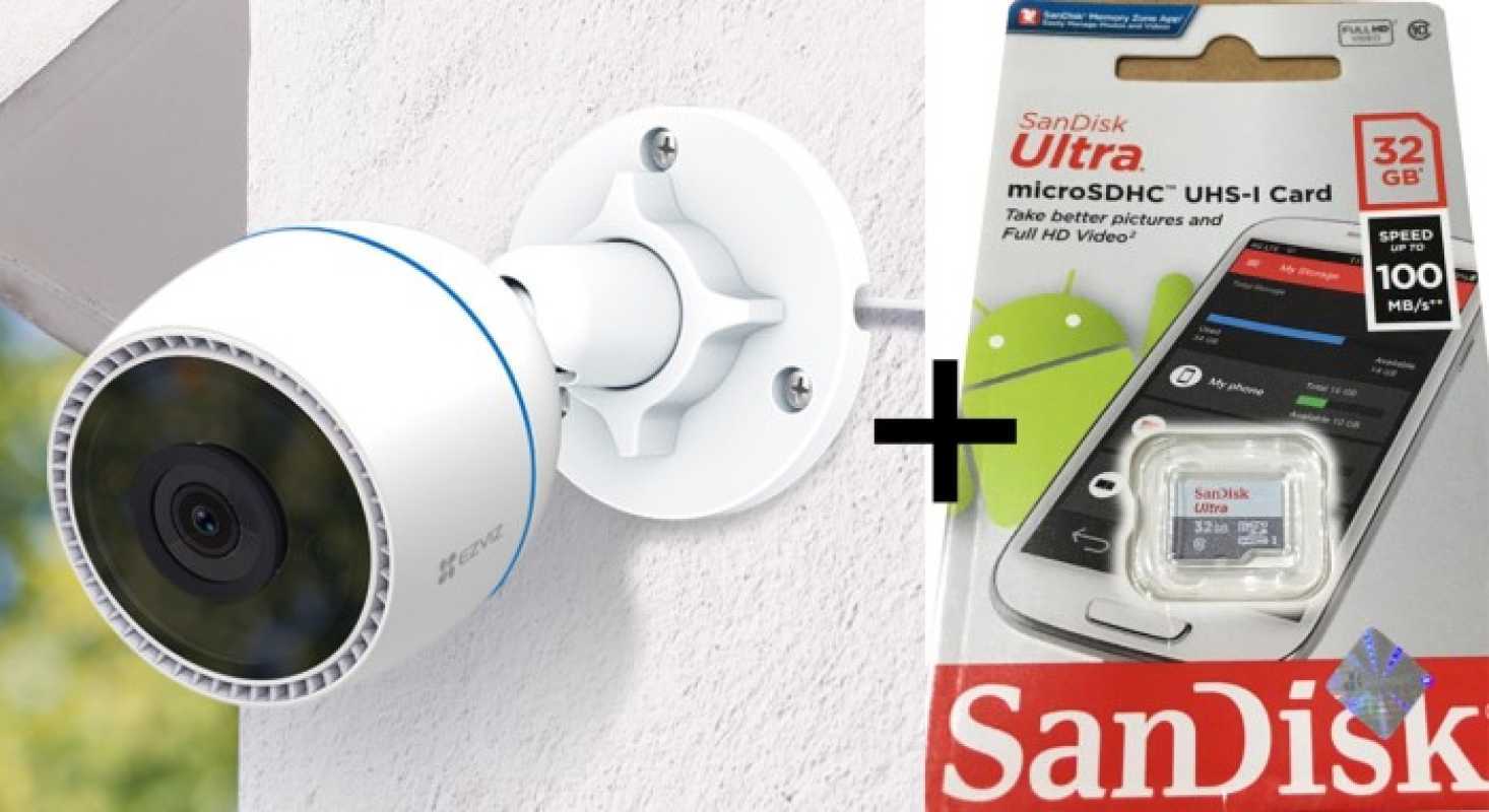 Jual Outdoor Smart Wi Fi IP Camera EZVIZ C3TN 1080p 2MP Di Seller WIRA CCTV DAN COMPUTER MEDAN