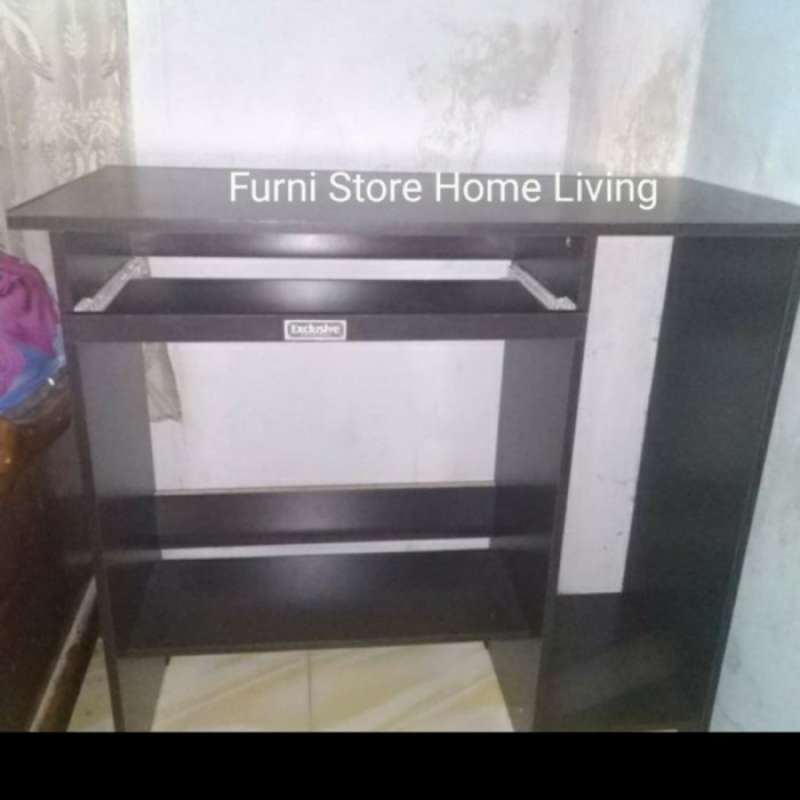 Promo Meja Komputer Minimalis Kayu Panel Meja Kerja Serbaguna Mc 02 ...