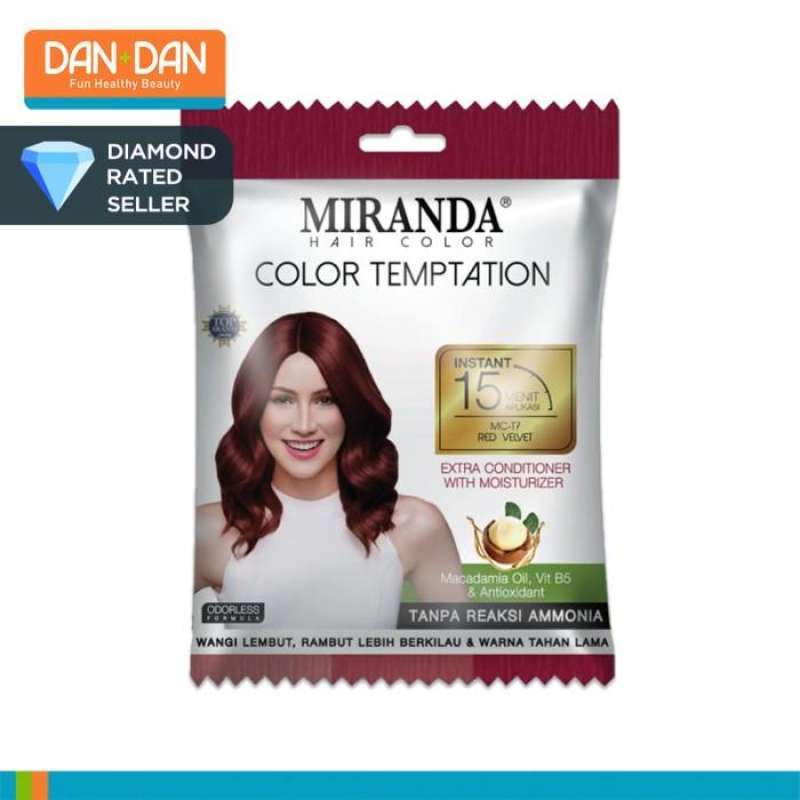 Promo Miranda Hair Color Temptation Classy 60ml Diskon 10% Di Seller ...