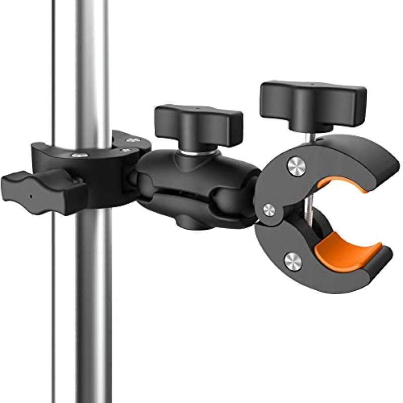 Jual Super Clamp Double Camera Clamp, Crab Plier Clip Bracket Monitor ...