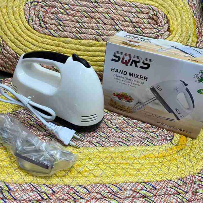 Promo Hand Mixer 7 Speed Sqrs Super Hand Mixer Pengaduk 7 Kecepatan