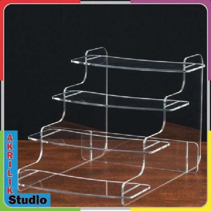 Jual Rak Tangga Display Figure Akrilik Lepasan Order Custom Ukuran Di ...
