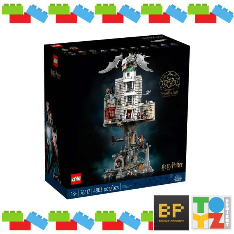 Jual Lego 76417 Harry Potter - Gringotts Wizarding Bank - Collectors ...