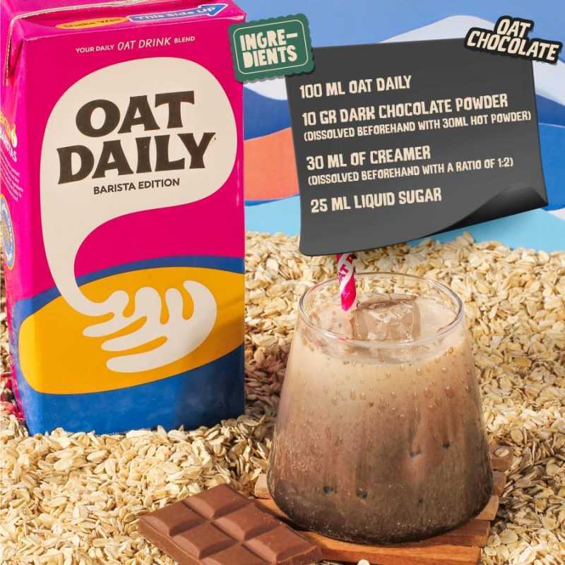 Jual Oat Daily Barista Edition 1 Carton @12 Liter Oat Milk Di Seller ...