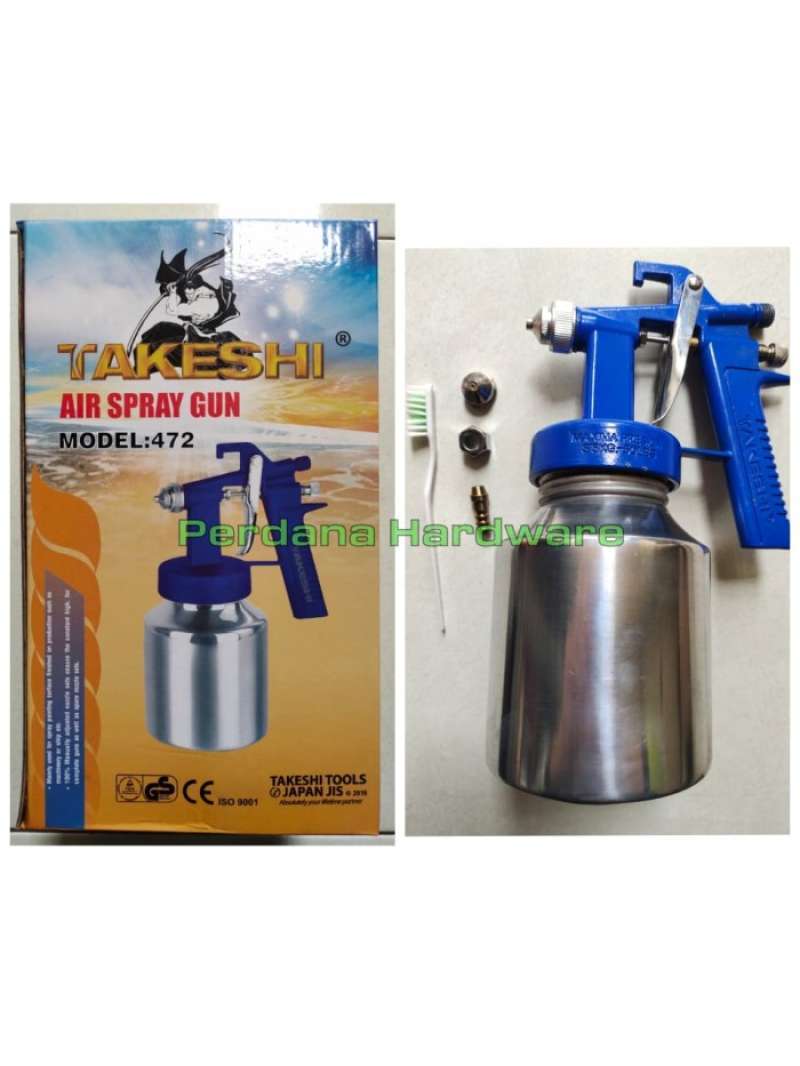 Jual Spray Gun Tabung BAWAH 472 Alat Semprot Cat Kompresor Angin 472 di ...
