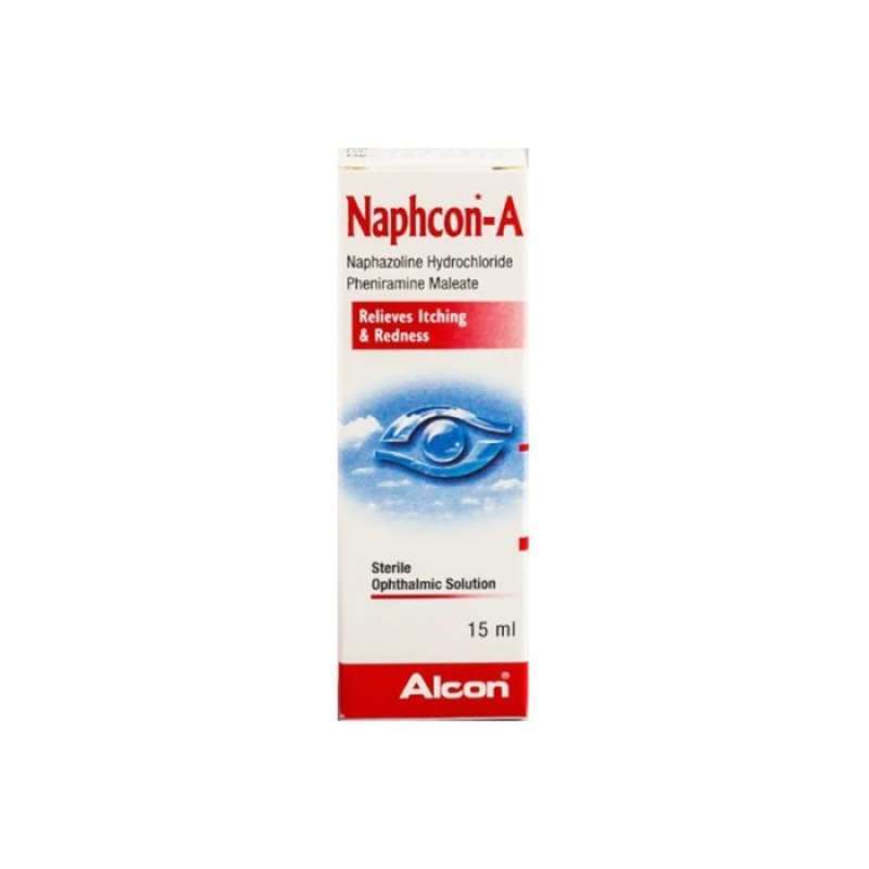 Promo ORIGINAL Alcon Naphcon-A Eye Drop 15ml (SPORE) ASLI Diskon 33% di ...