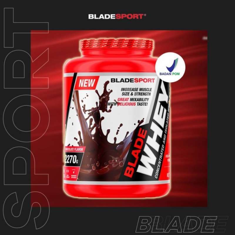 Blade Sport Whey Protein Lengkap Harga Terbaru Mei 2024 | Blibli