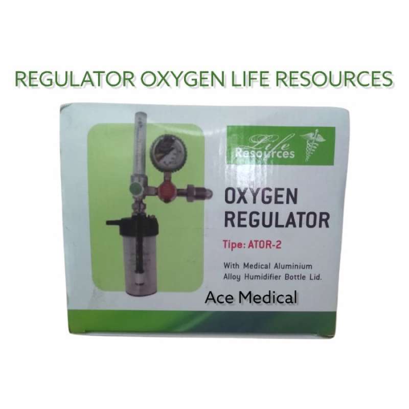 Promo Regulator Oksigen / Oxygen Regulator Life Resources Diskon 33% di Seller Medika Lestari ...