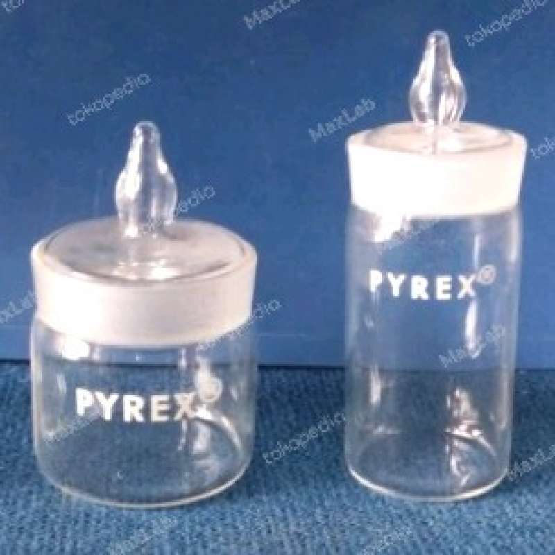 Jual Botol Timbang (high Form Weighing Bottle), 50 Ml, Pyrex Di Seller ...