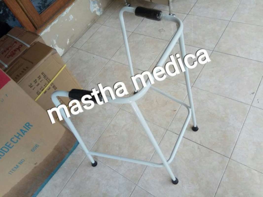 Jual Walker Besi Alat Bantu Latihan Jalan Mirip Jemuran Pasien Stroke ...