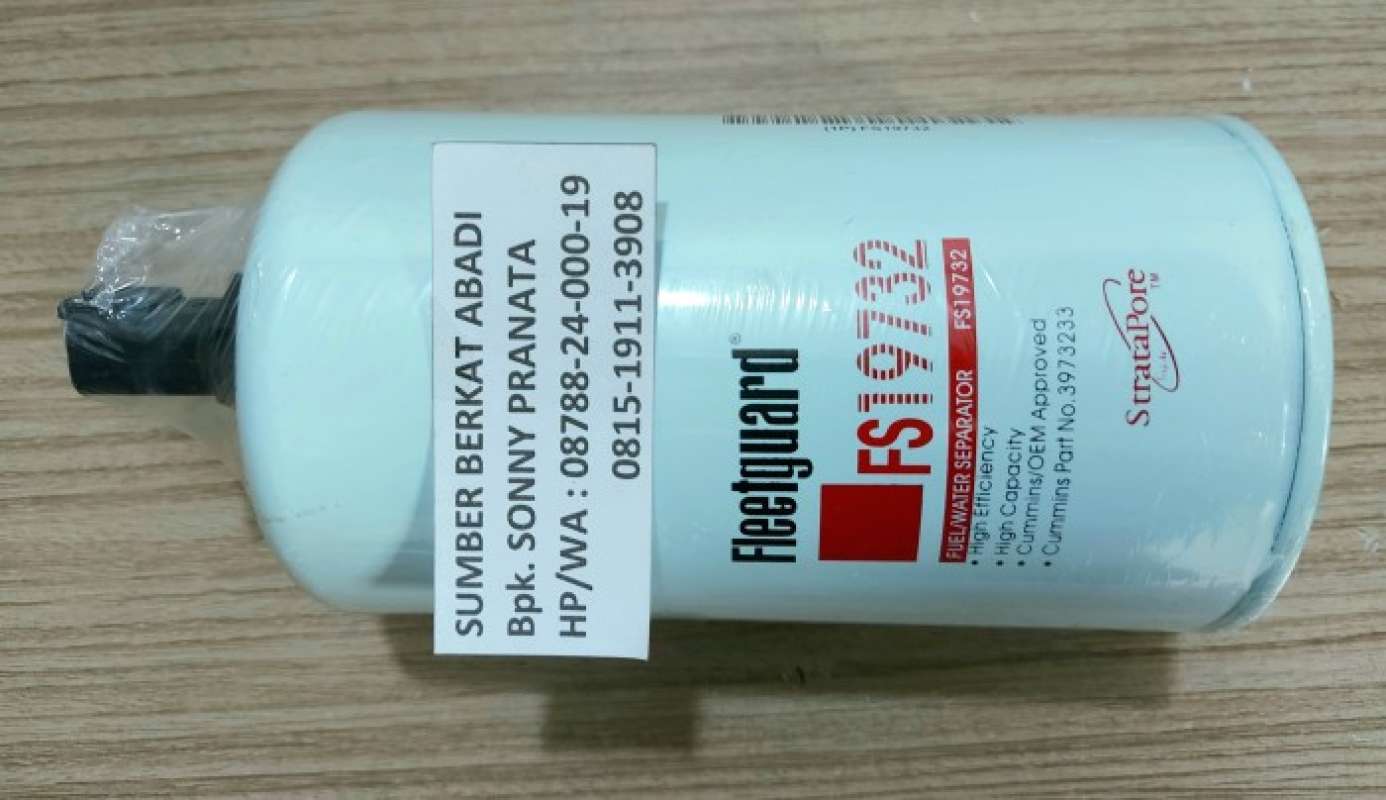 Jual Fleetguard Fs19732 Fs 19732 Fuel Water Separator Di Seller Himaga ...