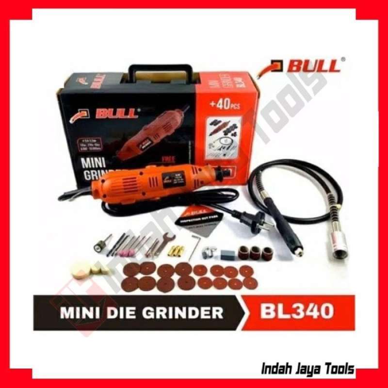 Promo Bull Bl340 Mini Die Grinder Set - Tuner Set Gerinda Bor Mini ...