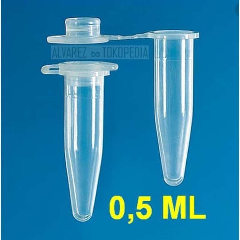 Jual Reaction Tubes 0.5 Ml / Pcr Tubes / Sample Cup / Eppendorf 1000 ...