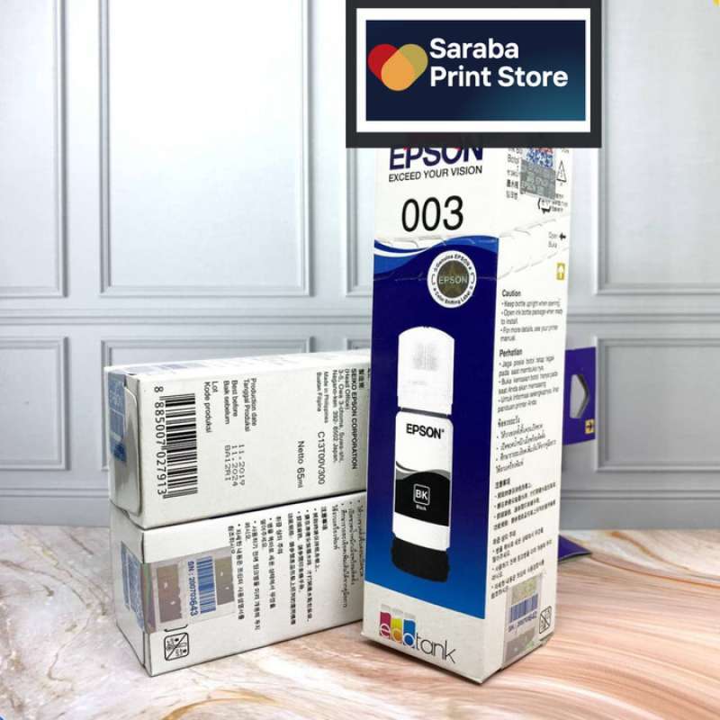 Jual Tinta Epson 003 For Printer L1110 L5190 L3150 L3110 L3101 - Ori Di ...