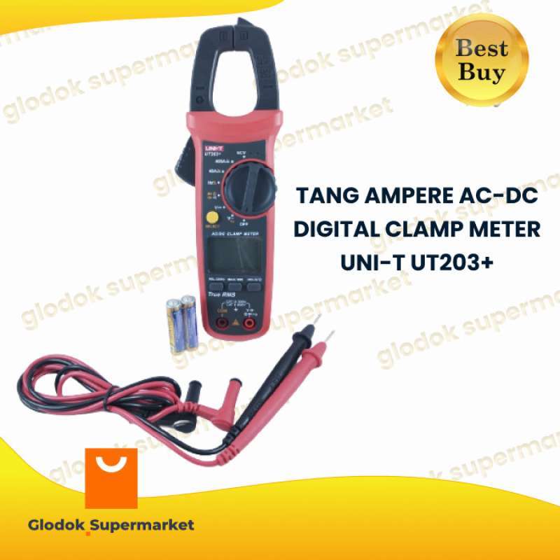 Jual TANG AMPERE AC-DC / DIGITAL CLAMP METER UNI-T UT203+ / UT-203+ di Seller Himaga Store ...