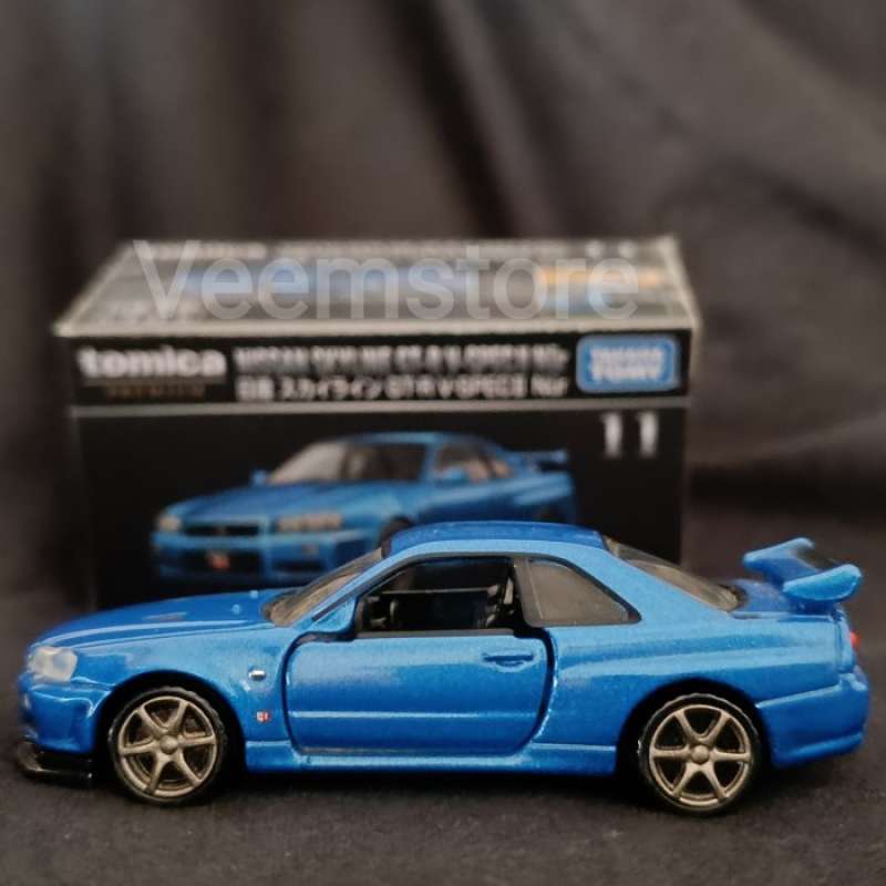 Promo Die Cast 1:64 Nissan Skyline GTR R34 [Tomica ] Open Doors. Diskon 25% di Seller DM STORE'S ...