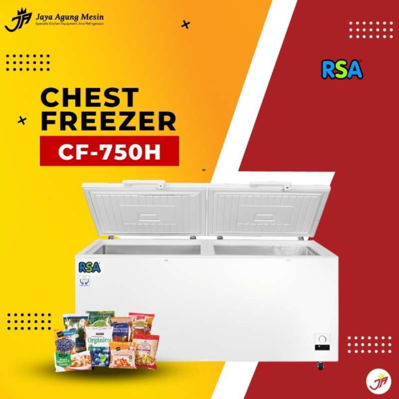 Promo Chest Freezer Rsa Cf-750H / Freezer Box Rsa Cf 750H Diskon 23% di ...