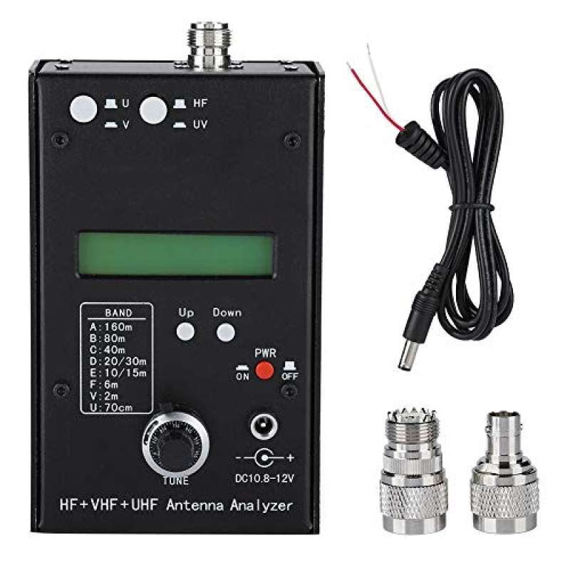 Jual AW07A Antenna Analyzer, 1-9.9 SWR Range, 2VPP RF Output Level, HF ...
