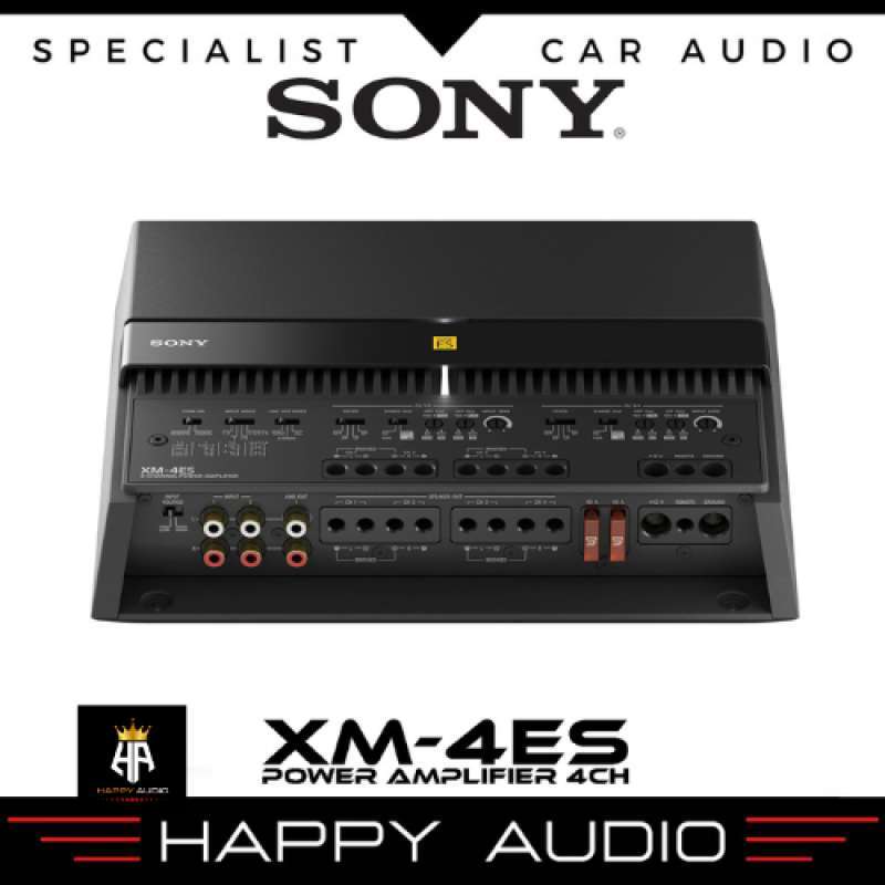 Jual Power Amplifier 4 Channel Sony Xm-4es Class D Original Garansi ...