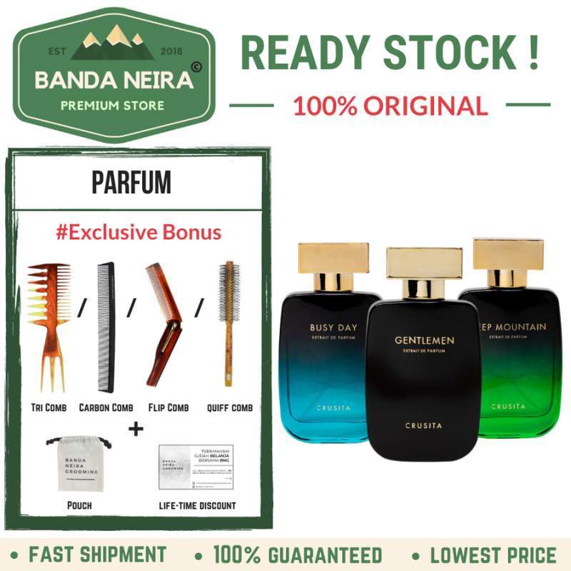 Jual Crusita Busy Day / Gentlemen / Deep Montain Extrait De Perfume ...