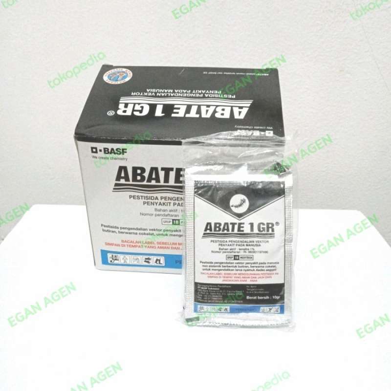Promo Abate 50 Sachet Untuk Basmi Jentik Nyamuk Diskon 23% Di Seller ...