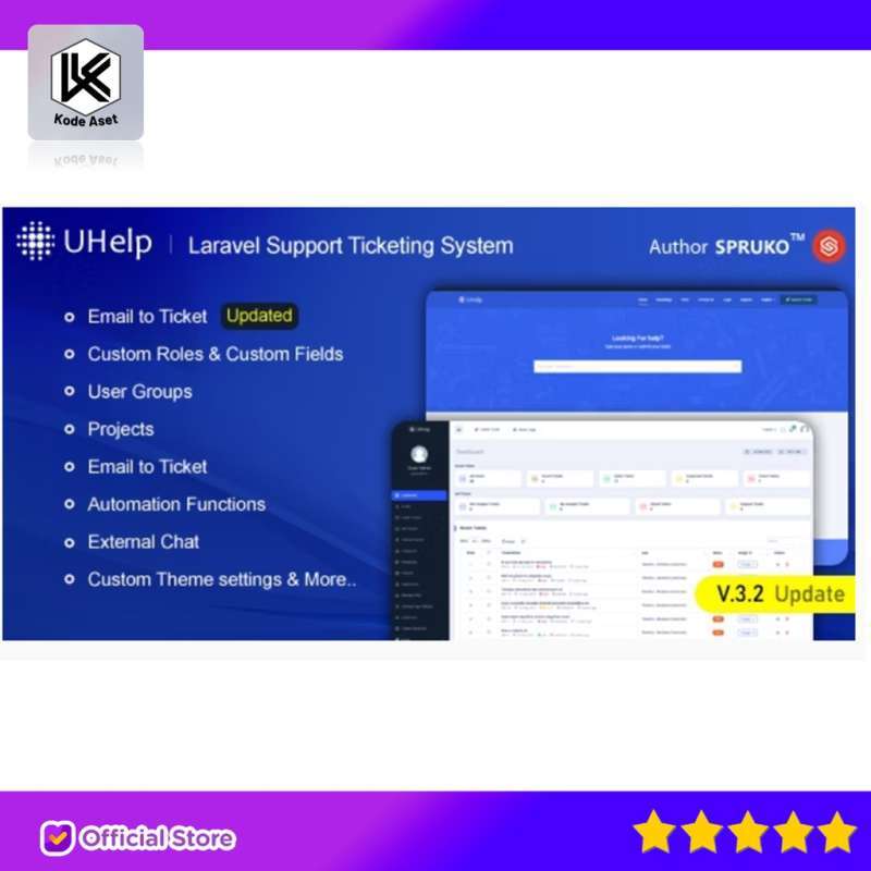 Jual Source Code Aplikasi Uhelp - Helpdesk Support Ticketing System By ... Jual Source Code Aplikasi Uhelp - Helpdesk Support Ticketing System By ...