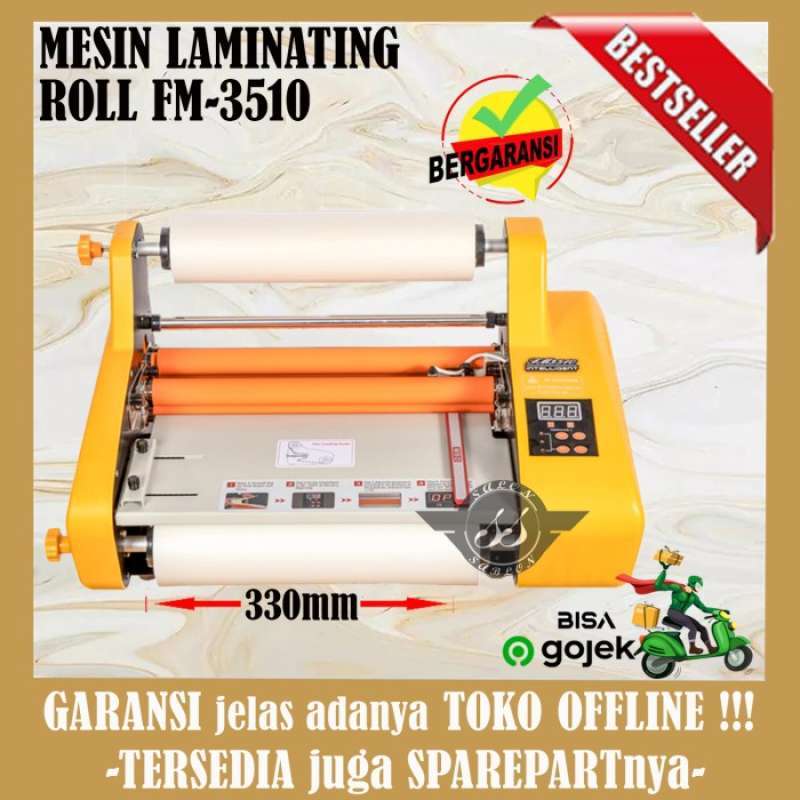 Promo Mesin Laminating Roll Fm 3510/mesin Laminator Roll 2 Sisi Fm3510 ...
